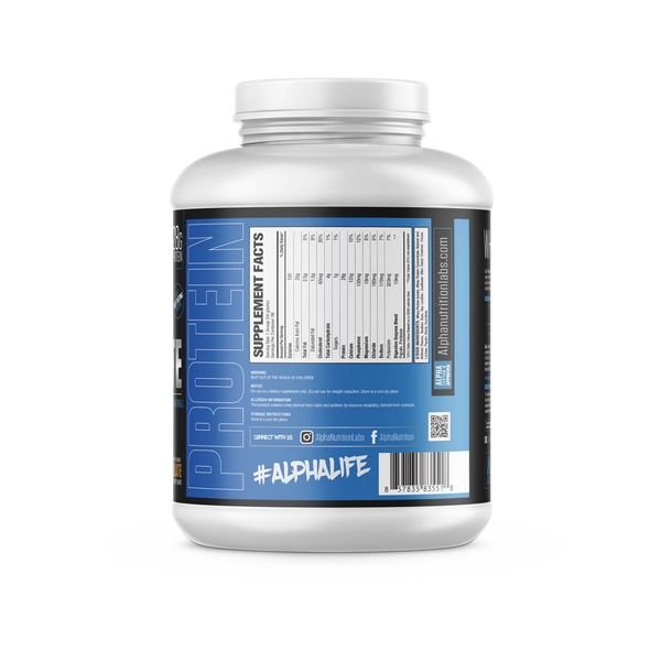 Alpha Nutrition Labs Whey Isolate Protein, Banana, 5lbs